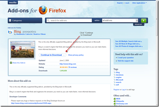 Tinkering with Windows: Setting Bing as Default Search Engine in Firefox